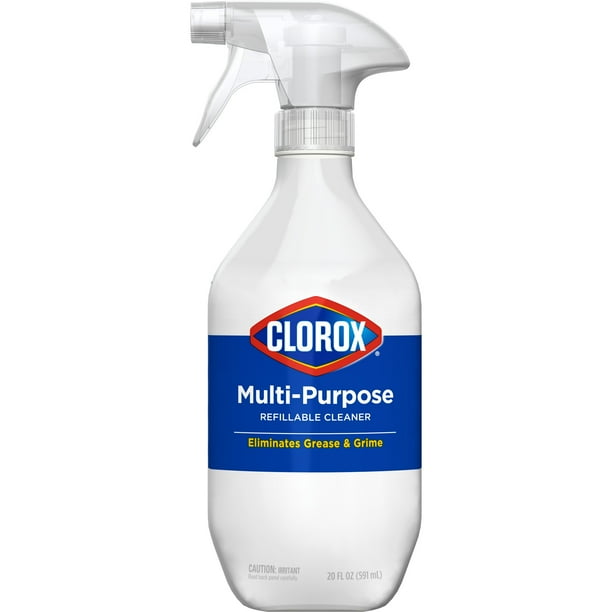 Clorox Multi-Purpose Cleaner System Starter Kit, 1 Bottle and 1 Refill ...