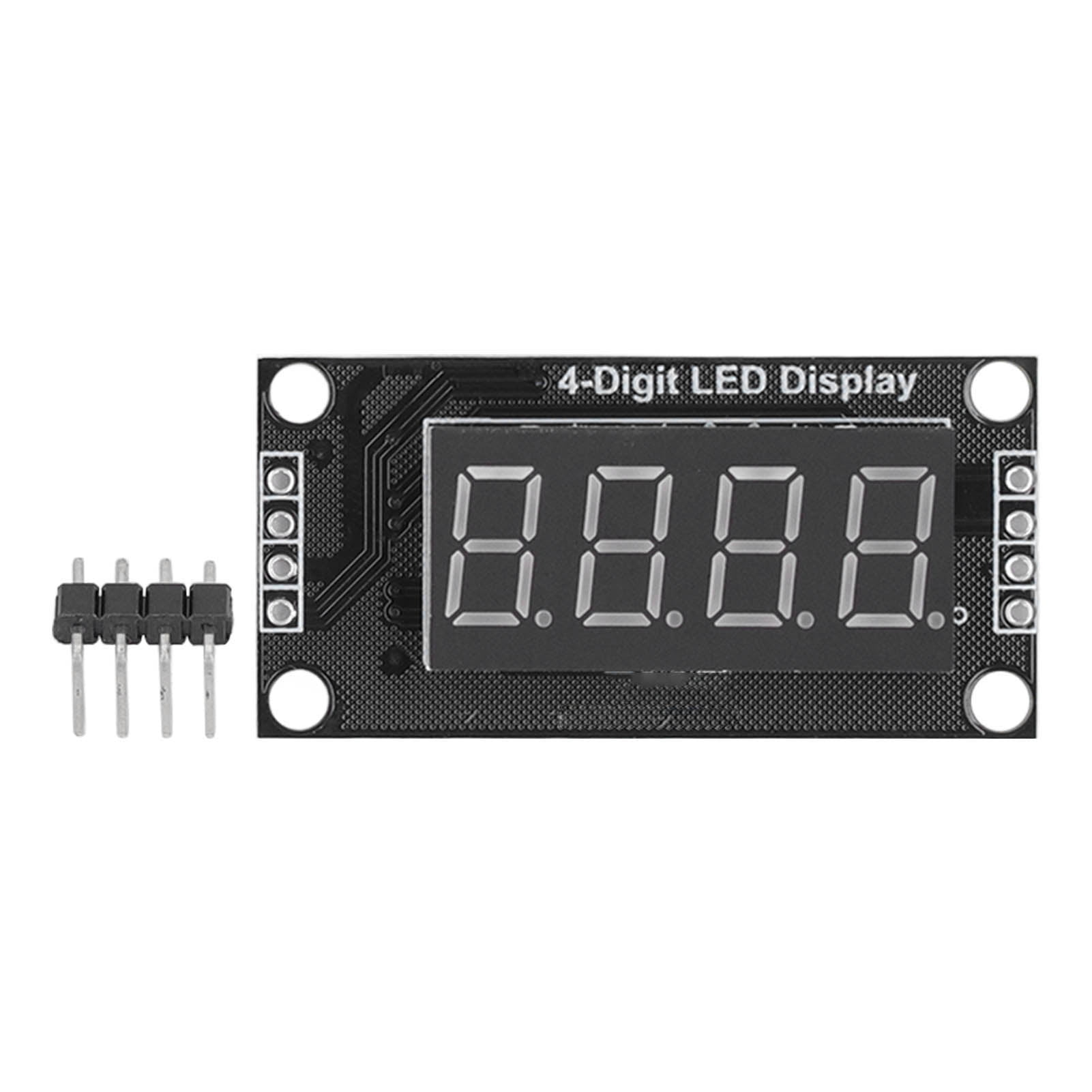Digital Display Module LED Tube 0.36in Screen 4 Digit 7 Segment PCB ...