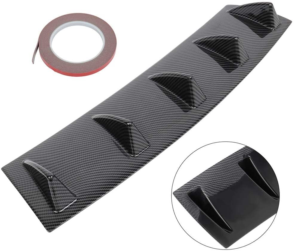 CCIYU Universal Front Lip Splitter Bumper Hydro Dipped Plastic ...