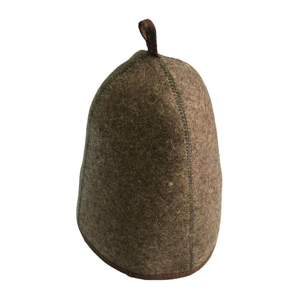 Sauna Hat 3mm Thick Banya Sauna Hat for Sauna Portable Hair for Bath ...