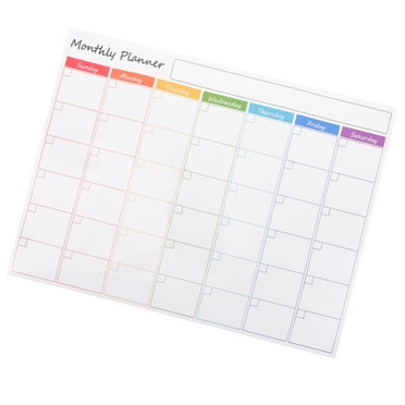 Pen+Gear Magnetic Dry Erase Combination Monthly Calendar Board, Width ...
