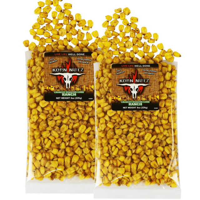 Ranch Korn Nutz | Soft Crunch Toasted Corn | Roasted Crunchy Corn Made ...