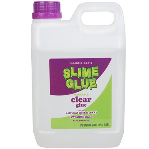 Maddie Rae's Slime Making Clear Glue - 1/2 Gallon Value Size - Non ...