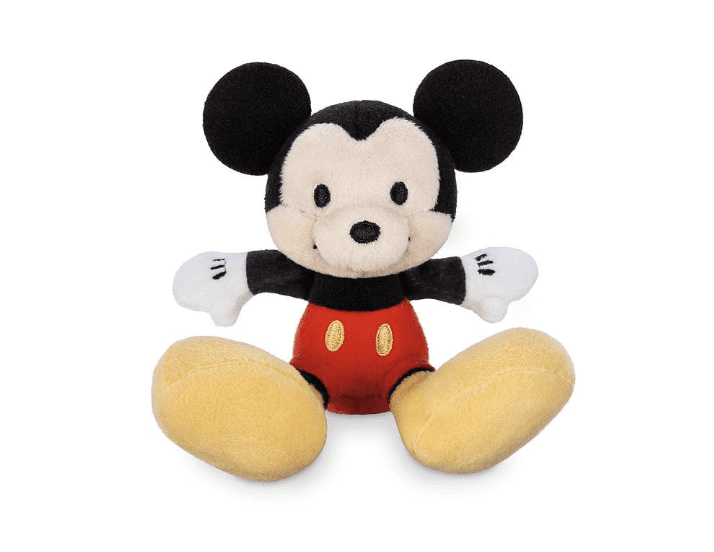 Disney Mickey Mouse Smiling Tiny Big Feet Plush Micro New with Tags ...