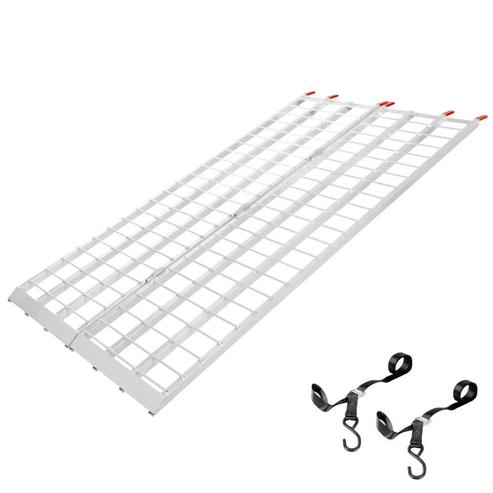 Black Widow IBF-9550 Aluminum 7' 11in Bi-Fold ATV Ramp - Walmart.com