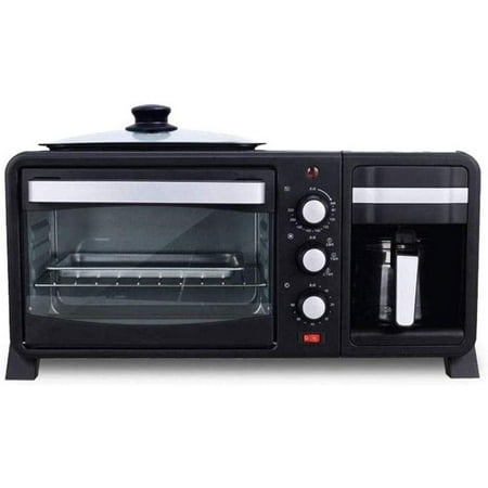 Family Breakfast Machine Toaster Oven Griddle with Independent Switch ...