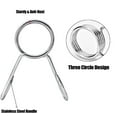 Fitness Maniac Olympic 2 inch Spring Collar Weight Bars Clips for ...