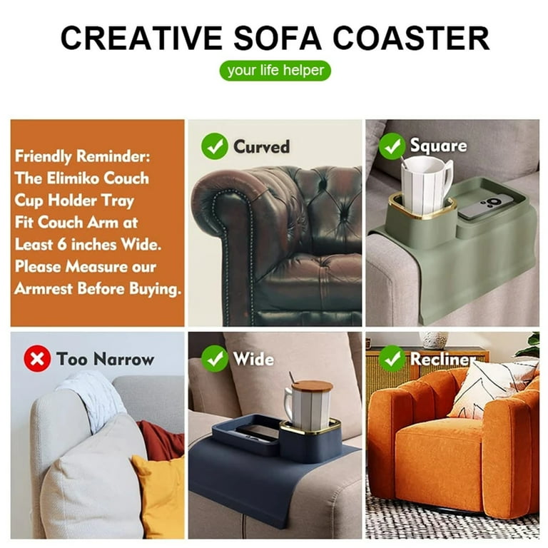 Sofa Arm Coasters | Baci Living Room