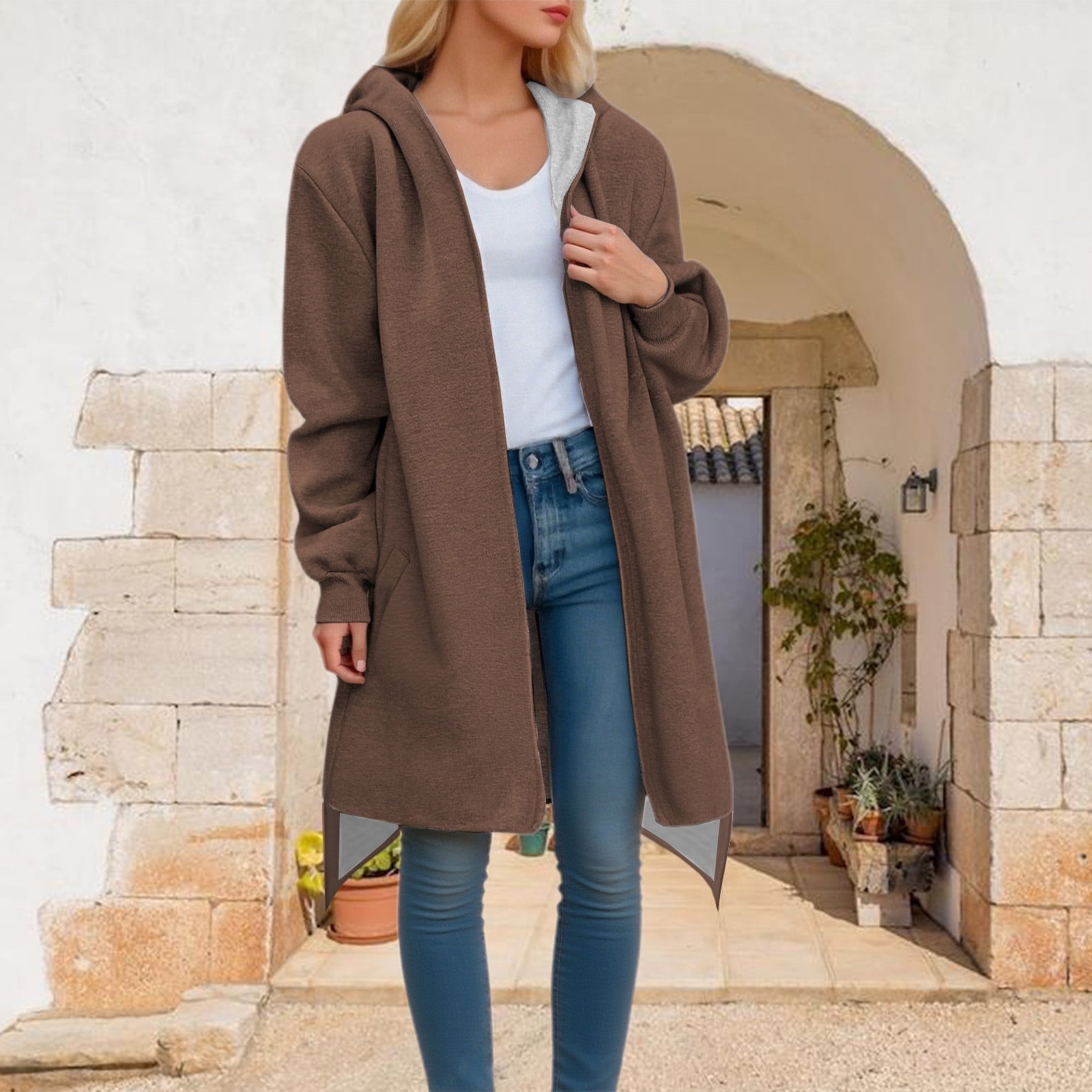 Click here for Dexiang Plus Size Womens Coat Winter Fall Fashion... prices