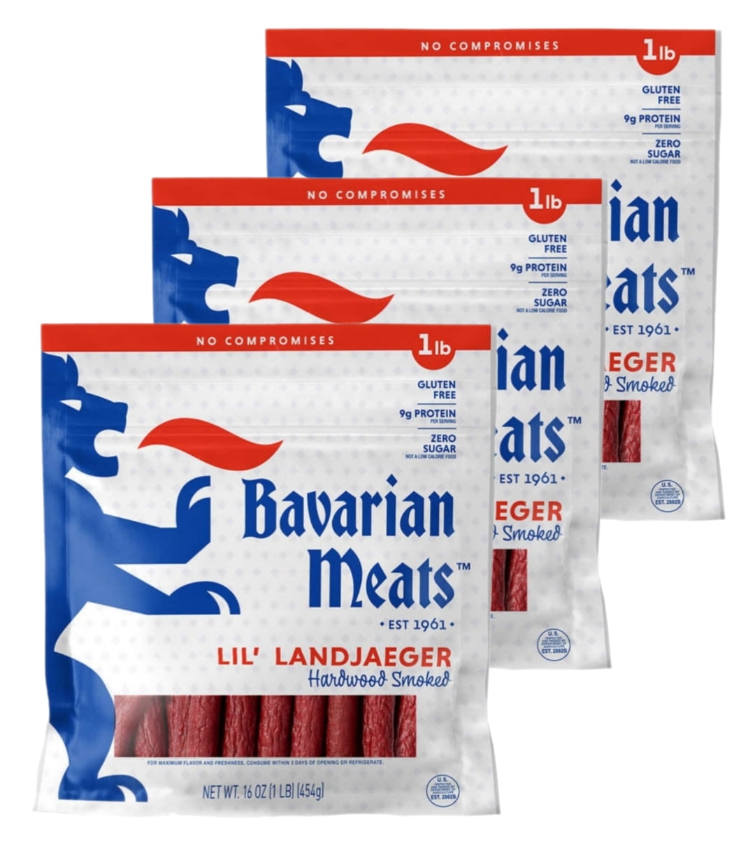 Bavarian Meats Lil' Landjaeger German Style Smoked Sausage, 55% OFF