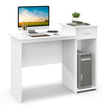 Small Computer Desks 39 Inch Study Writing Table for Home Office ...