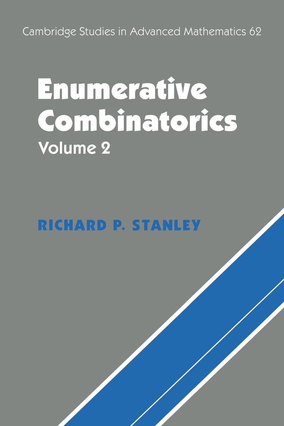 Enumerative Combinatorics : Volume 2 - Walmart.com - Walmart.com Enumerative Combinatorics : Volume 2 - Walmart.com - Walmart.com