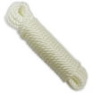 Golberg White Natural Cotton Rope - 1/2 Inch Diameter Twisted 100% Pure ...
