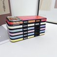 Laser Leaves Pattern Leather Magnetic Phone Case for iPhone, Compatible ...