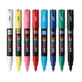 POSCA, Water-Based Paint Markers, PC-1M, Extra Fine Tip 0.7mm - Walmart.com