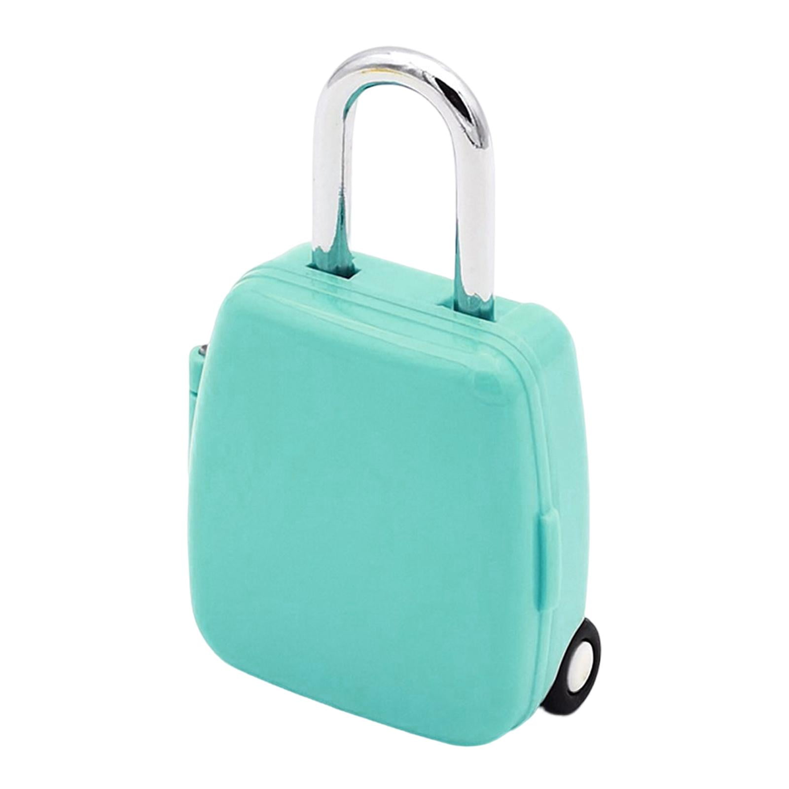 Keyless 3 Digital Code Lock, Password Lock Luggage Locks Resettable ...