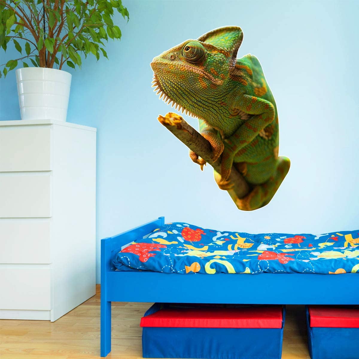 VWAQ Chameleon Wall Decal - PAS37 - Walmart.com