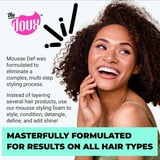 The Doux Mousse Def Texture Foam, Curly Hair Moisturizing Trial Size, 3 ...