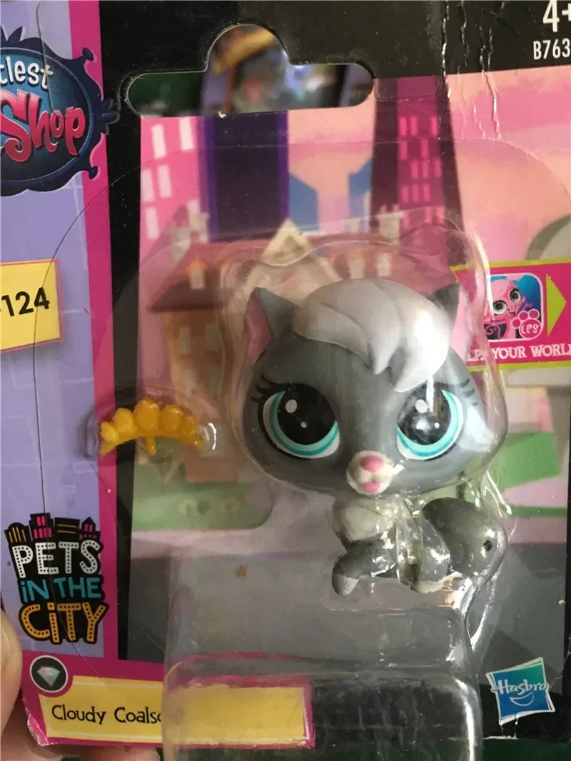 Hasbro Littlest Pet Shop figuras de acción LPS Cat Dog Monkey Animal ...