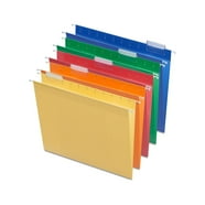 TRU RED Hanging File Folders 5 Tab Letter Size Assorted 25/Box (875411 ...