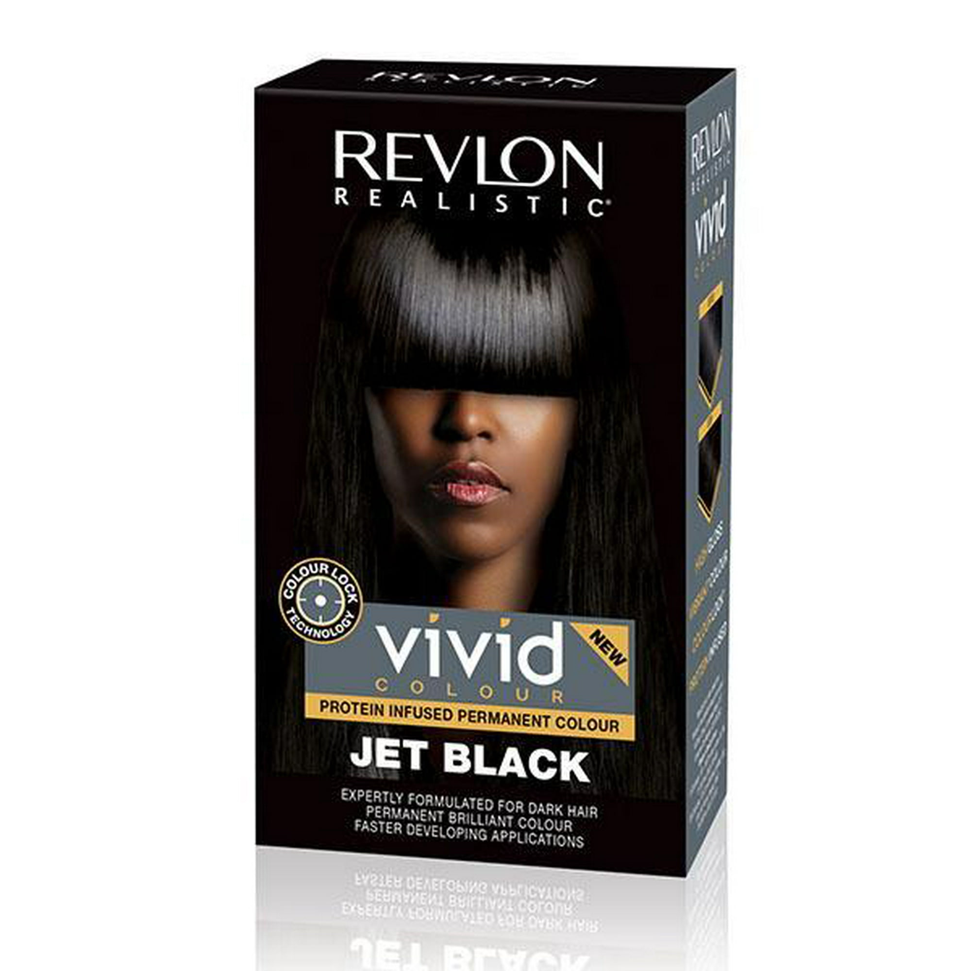 Click here for Revlon Realistic Vivid Hair Colour - Jet Black prices