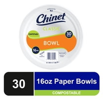 Great Value Everyday Disposable Paper Seasonal Design Bowls, 20 oz, 30 ...