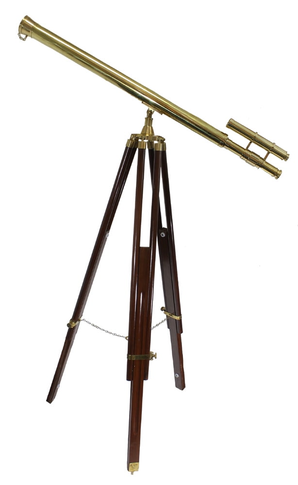 BRASS HARBOR TELESCOPE - Scope and Tripod - NAUTICAL - Walmart.com