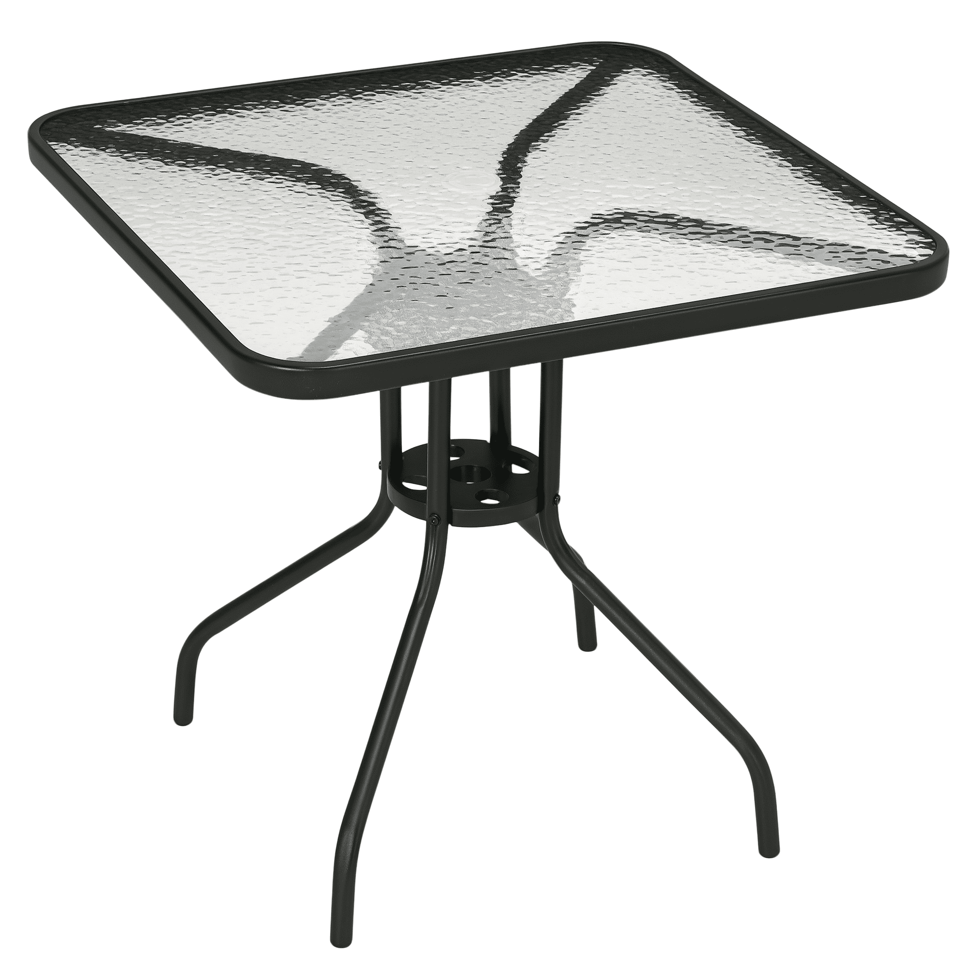 Click here for Outsunny Outdoor Dining Table With Umbrella Hole T... prices