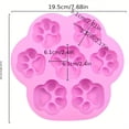 7-Cavity Cartoon Shape Silicone Soap Molds for DIY Baking and Ice Cubes ...