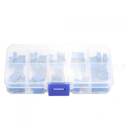 Resistors Assortment Kit, 50Pcs Power Resistors Plastic Resistors, For ...