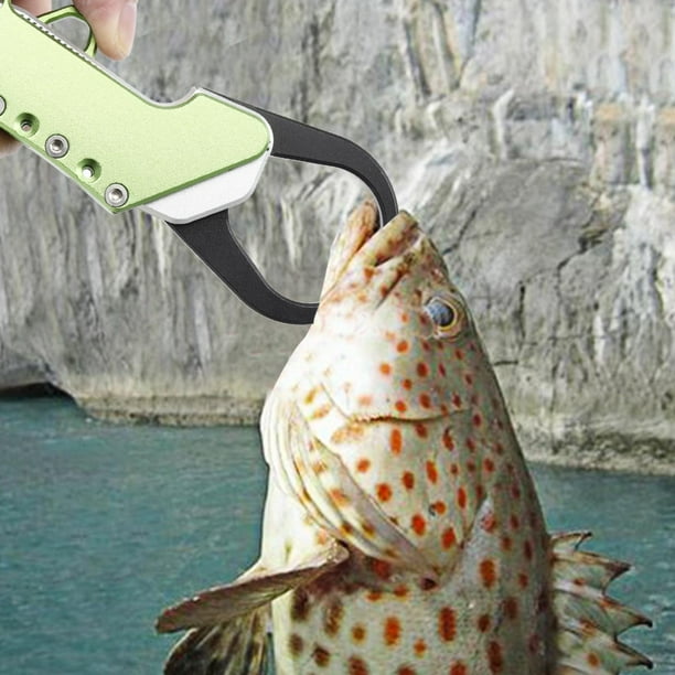 Keenso Outdoor Fish Lip Grips Fishing Multifunctional Folding Aluminum Alloy Fishing Lure Fish ...