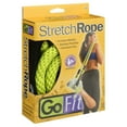 GoFit Stretch Rope with Training Manual – Stretching Strap with Loops ...