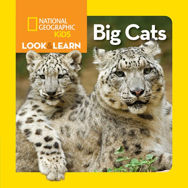 National Geographic Kids Look and Learn: Big Cats (Board Book ...