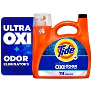 Tide Ecobox Original HE, 96 Loads Liquid Laundry Detergent, 105 Fl Oz ...