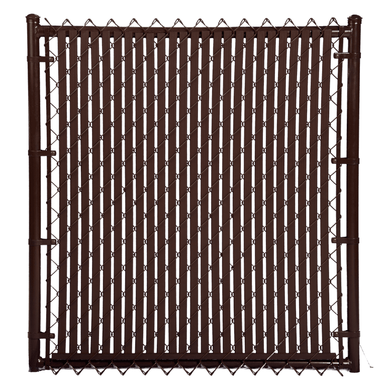 Chain Link Fence Slats Brown