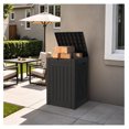 BOBOKY 48-Gallon Resin Package Delivery Box for Outside, Waterproof ...