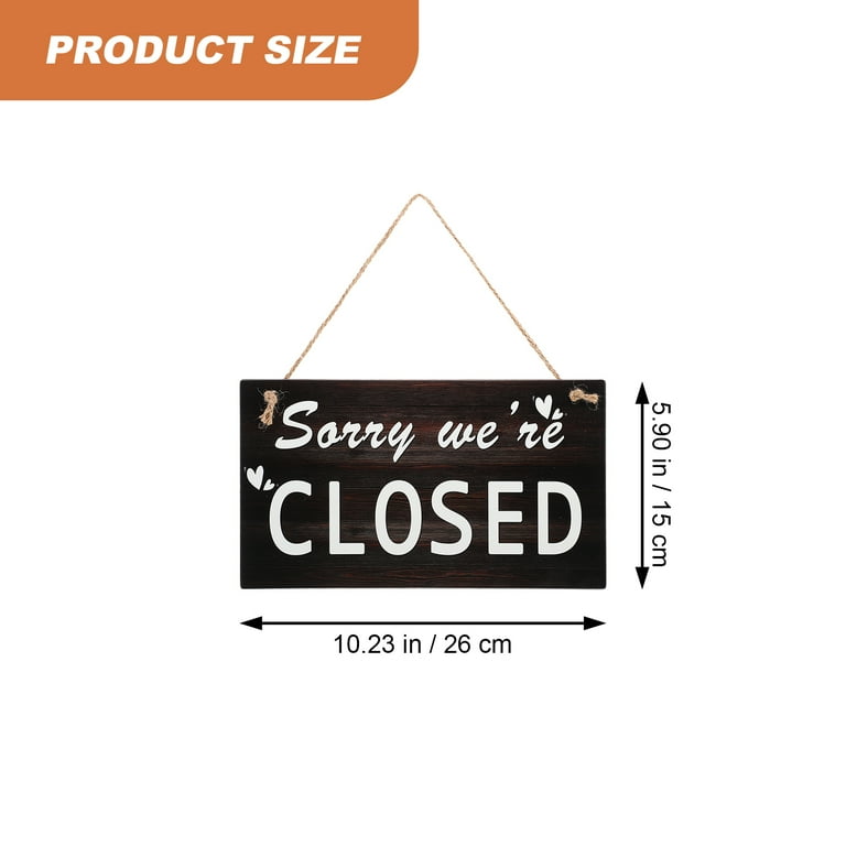 Closed Out Of Business Sign