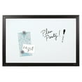 Quartet Magnetic Dry-Erase Whiteboard, 24" x 36", Black Frame - Walmart.com