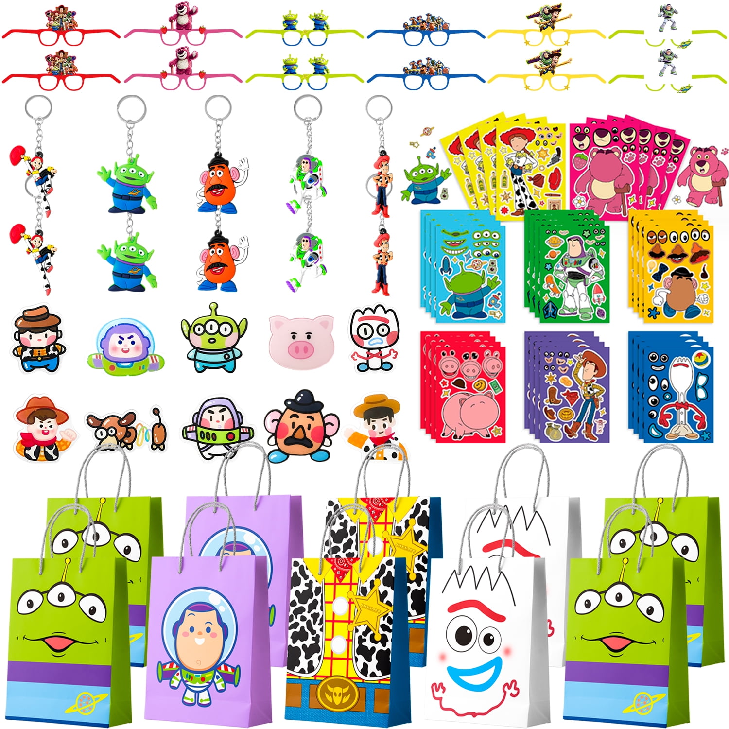 Click here for Elifjoydeco Cartoon Party Favors  50pcs Cartoon Bi... prices