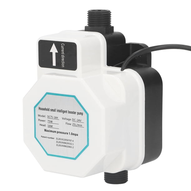 Shower Booster Pump, 100-240V 75W Water Booster Pump Wide Application ...