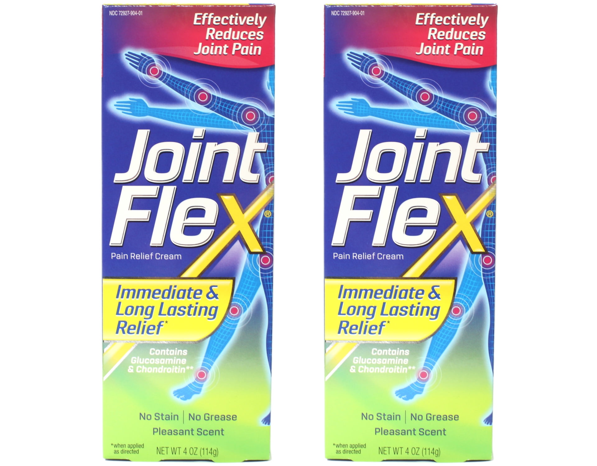 2 Pack - JointFlex Pain Relieving Cream 4oz Each - Walmart.com