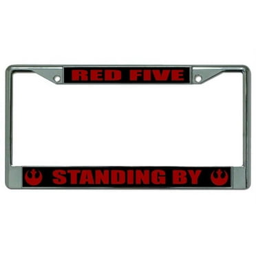 Deadpool Multi Logo Chrome License Plate Frame - Walmart.com