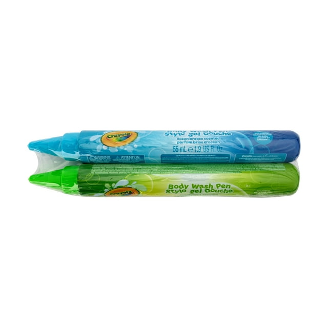 Crayola 2 Pack Body Wash Pens Blue & Green - Walmart.ca