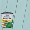 Blue Sky, Rust-Oleum RockSolid 2X Solid Exterior Wood Deck Stain ...