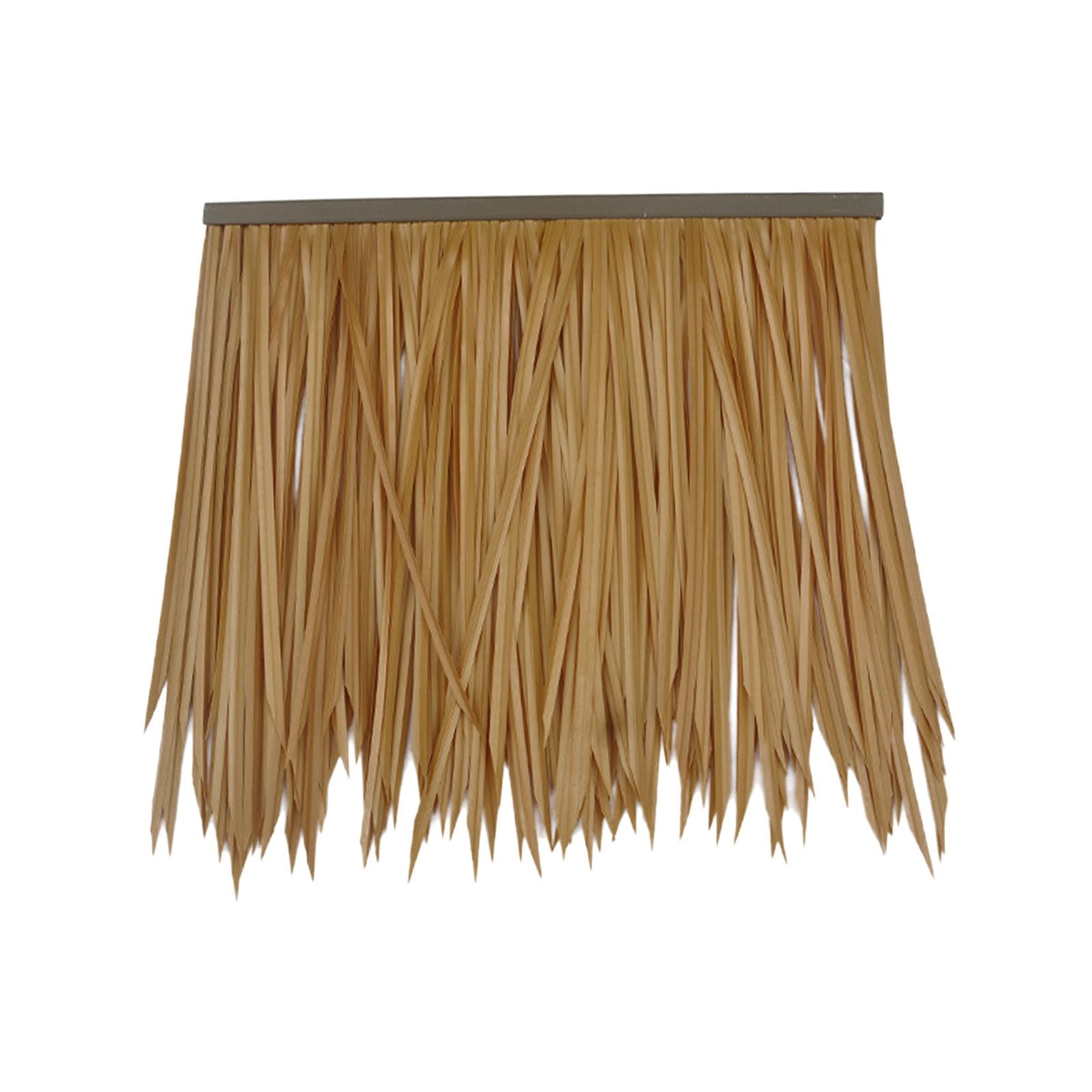 Straw Roof Thatch Panel Palm Thatch Roll Easily Using Universal ...