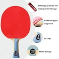 DHS Ping Pong Paddles Professional Table Tennis Racket with Hurricane ...
