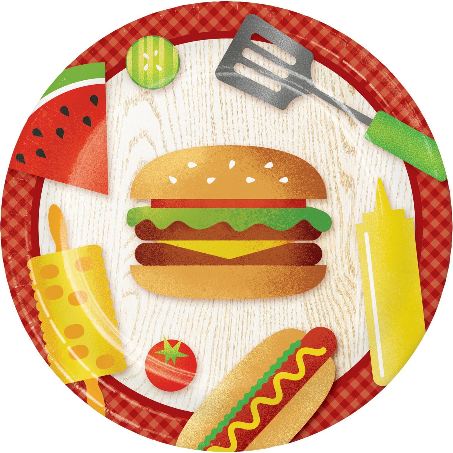 Click here for Party-Eh! Bbq Dessert Plate 12ct prices