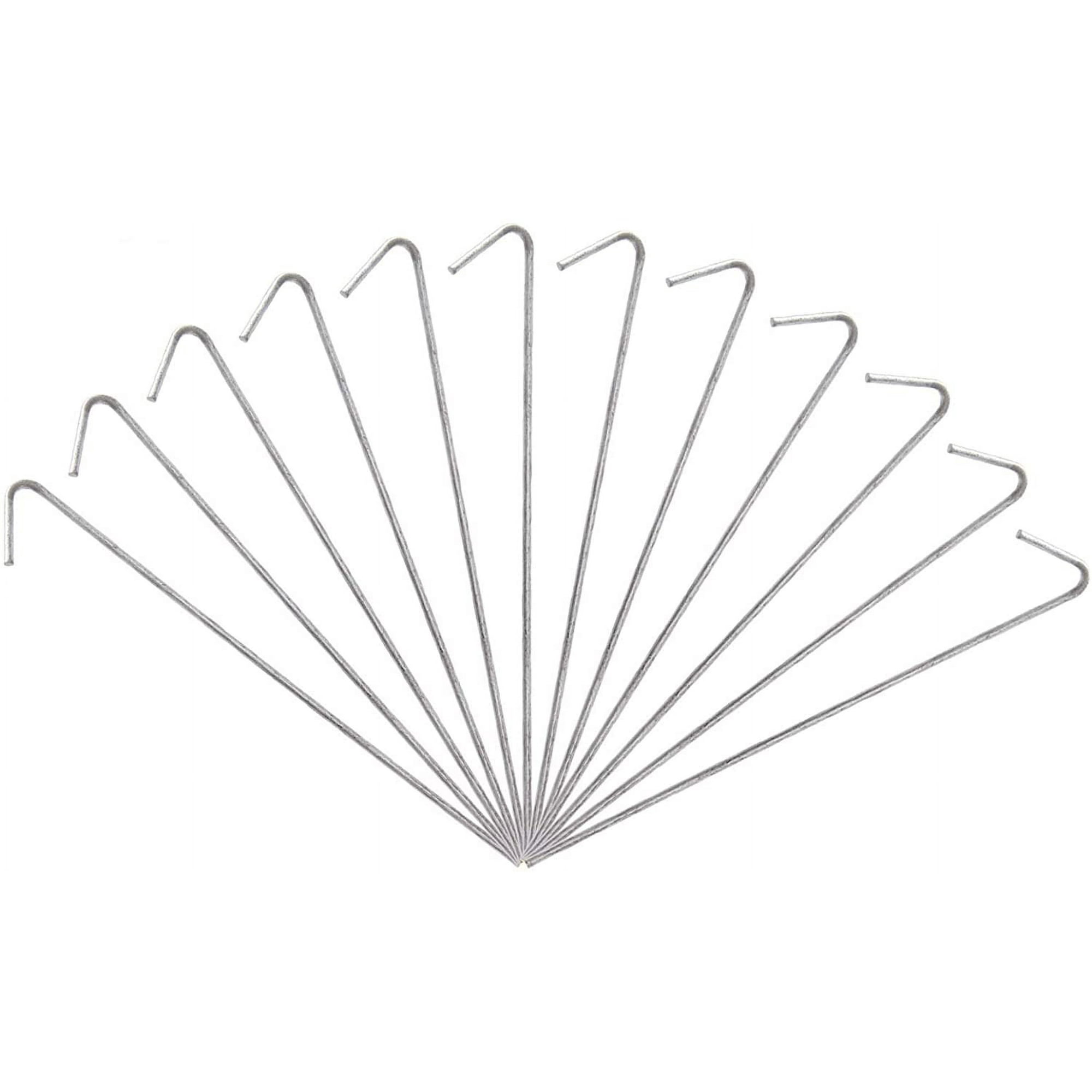 Click here for Gallfeel 10 Pcs Tent Pegs  Metal Tent Hooks Steel... prices