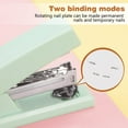 Office desk stapler, small stapler holds 80 staples, durable all metal ...