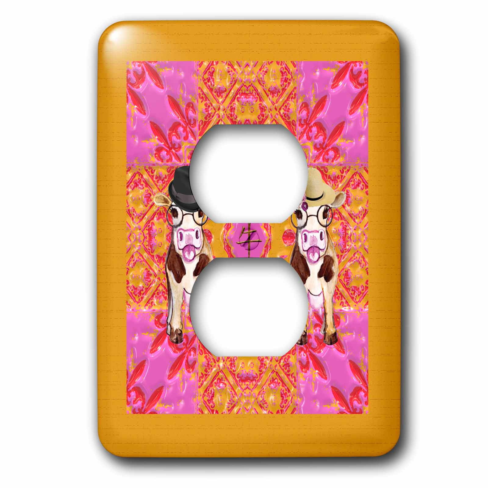 Image of Cow Couple, Sign of the Cow, Chinese, Asian Design 2 plug ...